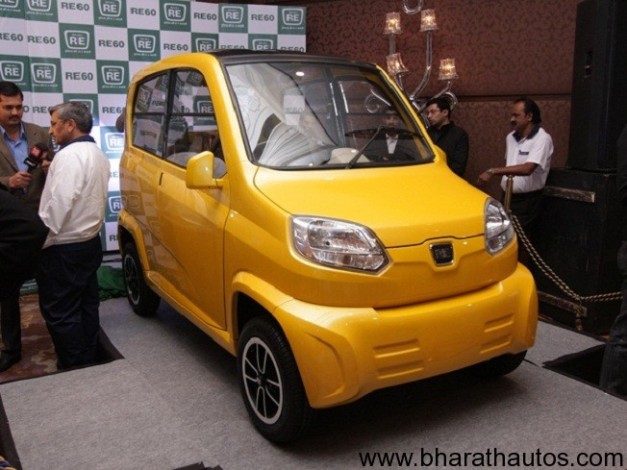 2012 Auto Expo – Surprisingly no bikes at Bajaj Auto, RE60 unveiled