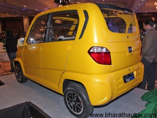 2012 Auto Expo – Surprisingly no bikes at Bajaj Auto, RE60 unveiled