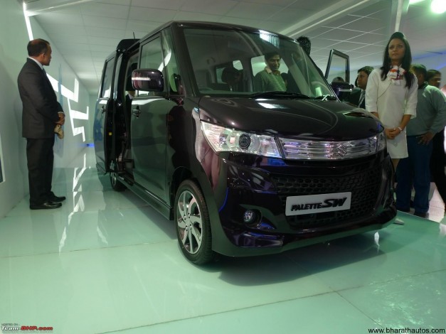 2012 Auto Expo - Maruti Suzuki showcases 660cc cars Palette SW, Solio ...