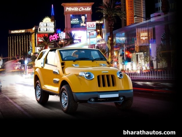 Mahindra Thar modified by DC Design