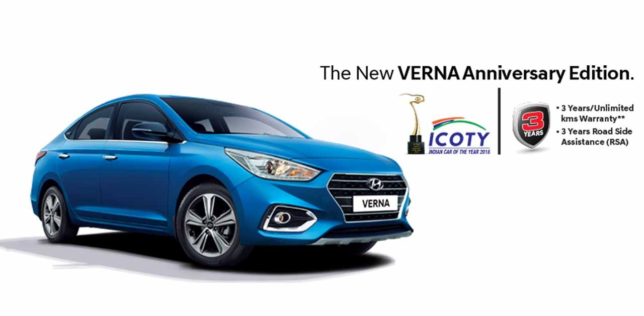 Hyundai Verna celebrates 1st anniversary with special edition model