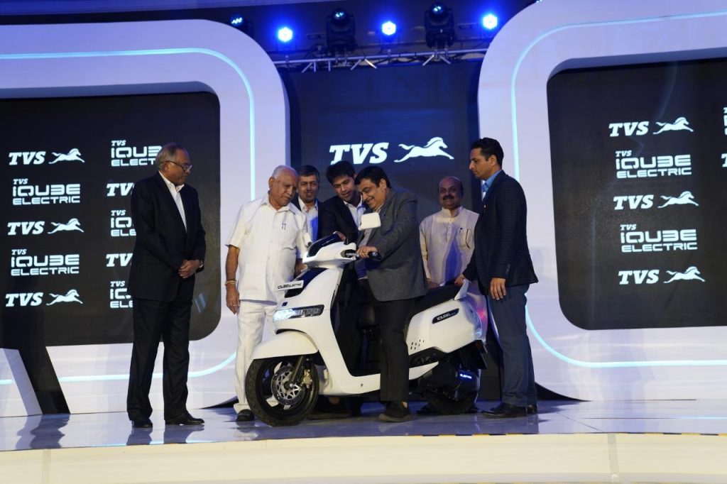 TVS iQube Electric e-scooter launched - 4.5kWh battery at Rs. 1.15 lakh