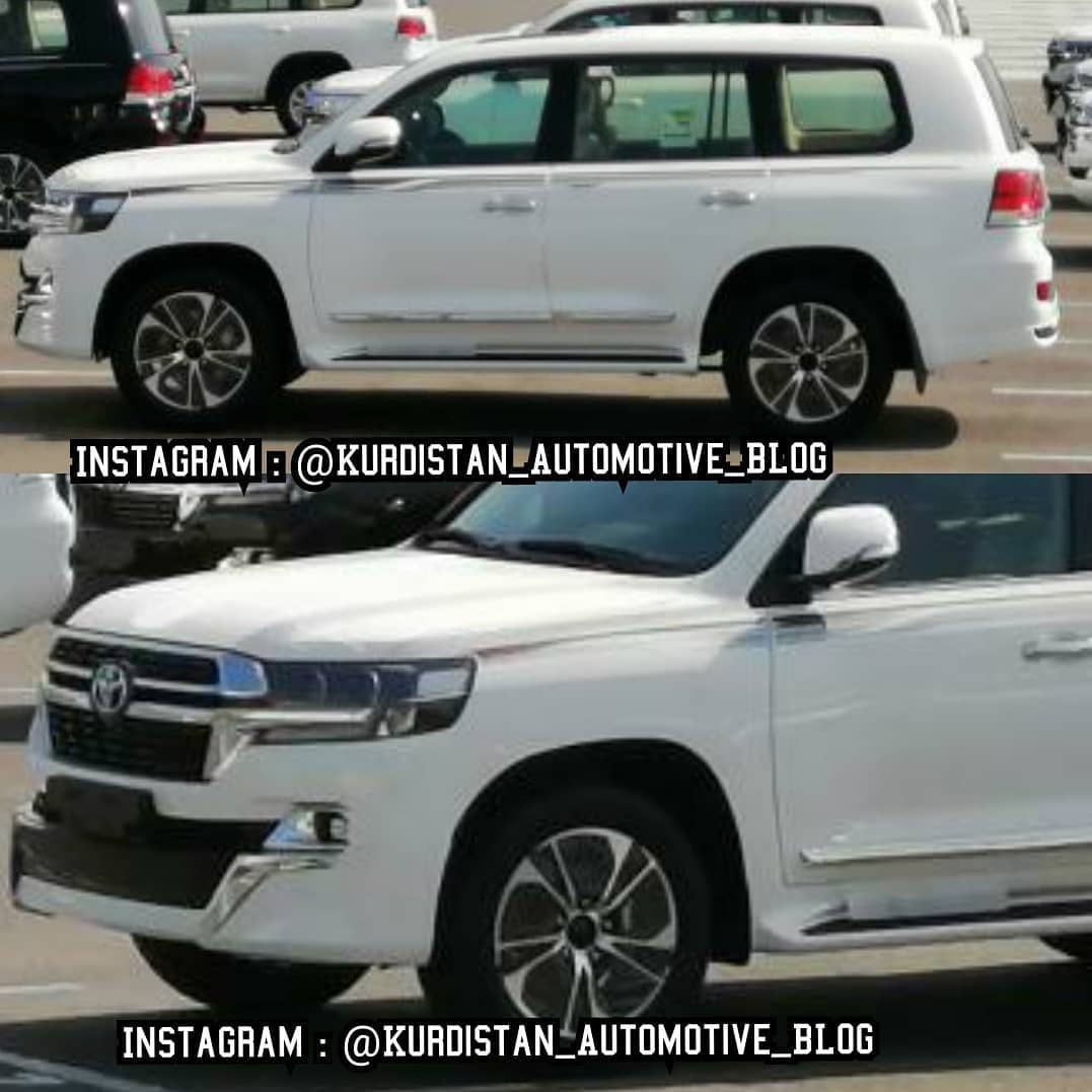 2021 Toyota Land Cruiser LC200 facelift leaked, before debut
