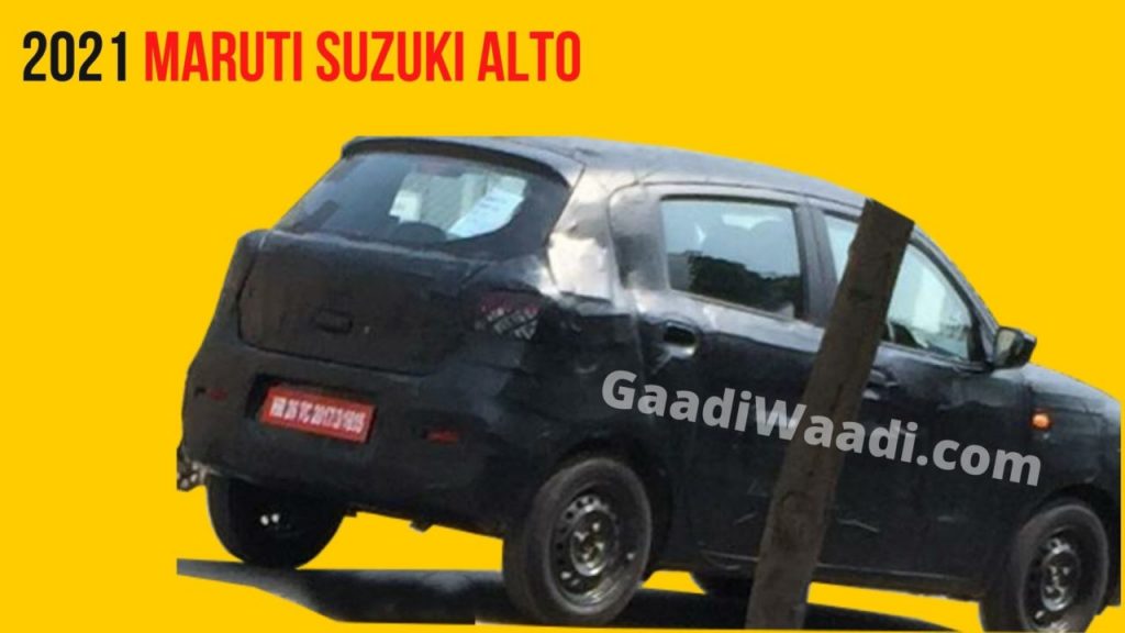 Next-gen 2022 Maruti Suzuki Alto spotted for the first time