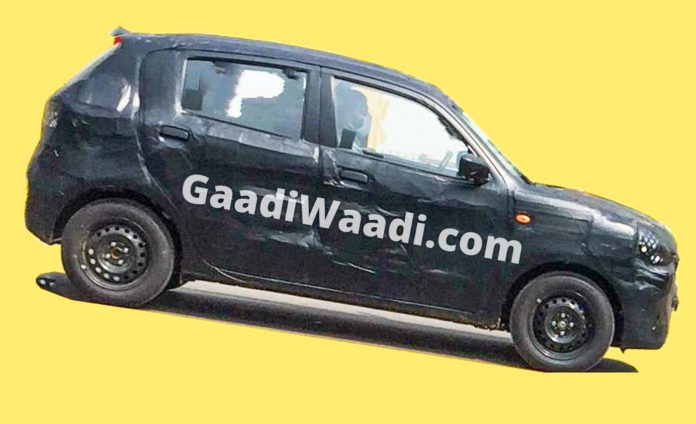 Next-gen 2022 Maruti Suzuki Alto spotted for the first time